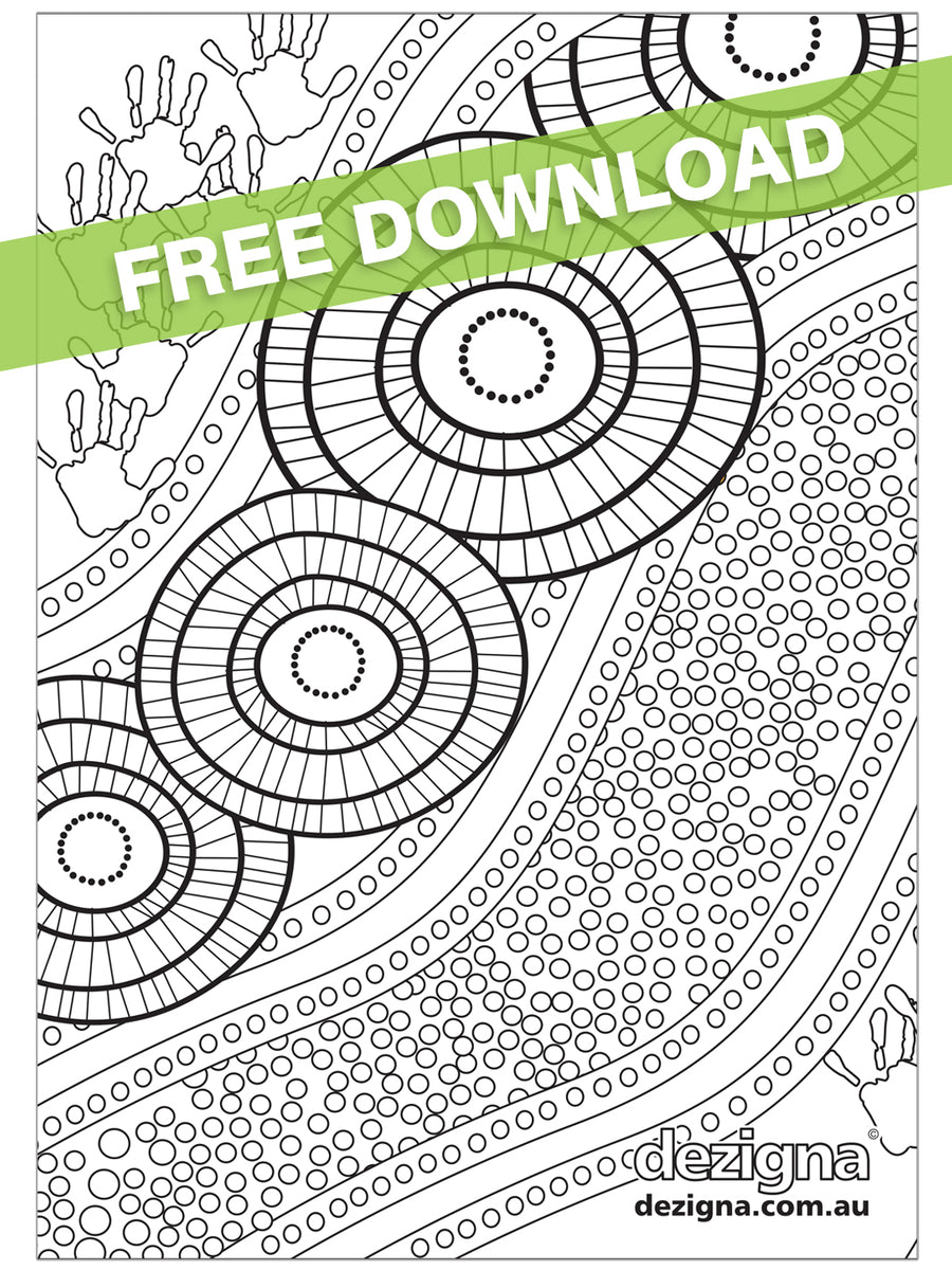 FREE DOWNLOAD - Sorry - A4 Colouring Sheet – Dezigna