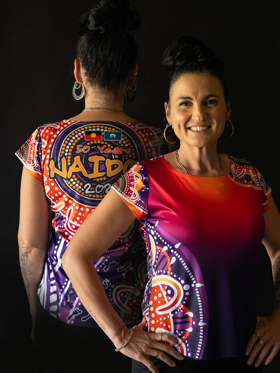 NAIDOC 2025 - Ladies Top - Strength- NOW $10!!! – Dezigna
